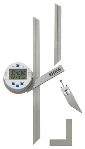 SPI Electronic Universal Protractor - Light Tool Supply