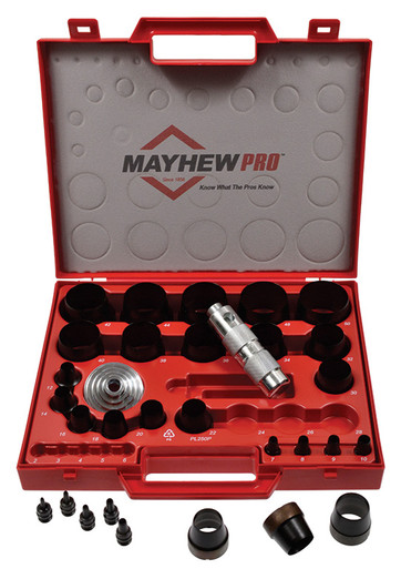 Mayhew 31 pc. Hollow Punch Set #250CM - 66006 - Light Tool Supply