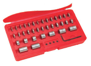 36 Pc. Round Space Block Set - 30-909-6 - Light Tool Supply