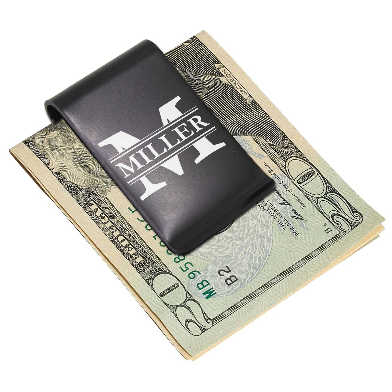 Custom Engraved Metal Money Clip