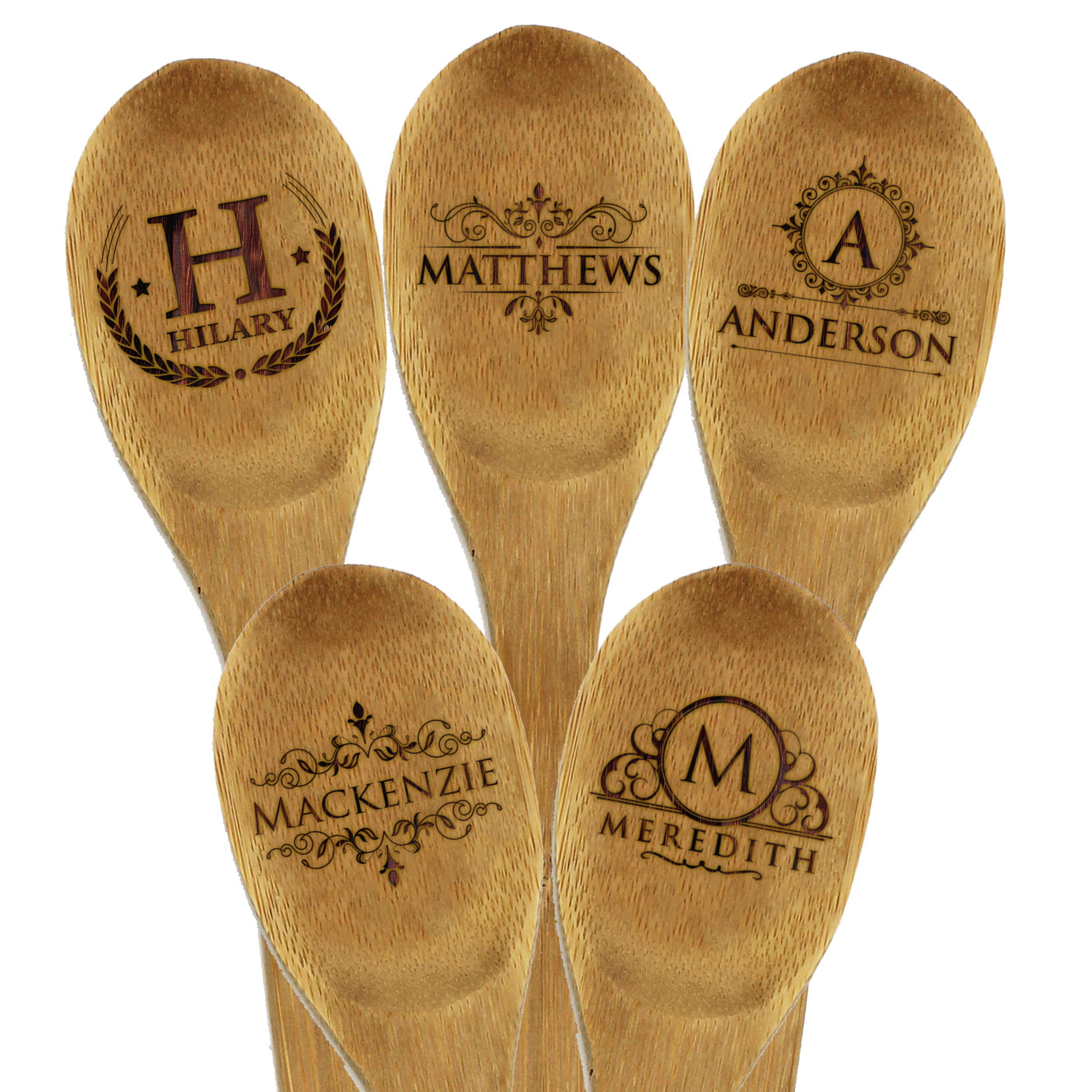 Custom Engraved Wooden Spoon