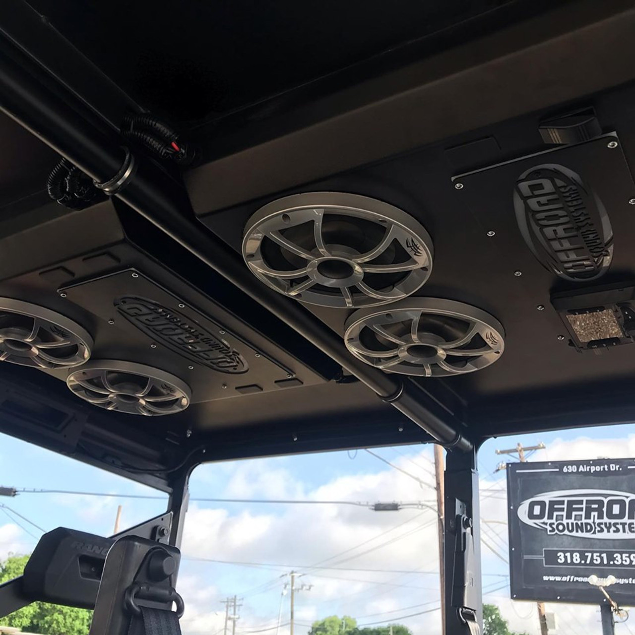 Polaris Ranger Crew 900/1000 Fully Loaded Roof | Offroad Sound Systems | S3 Power Sports