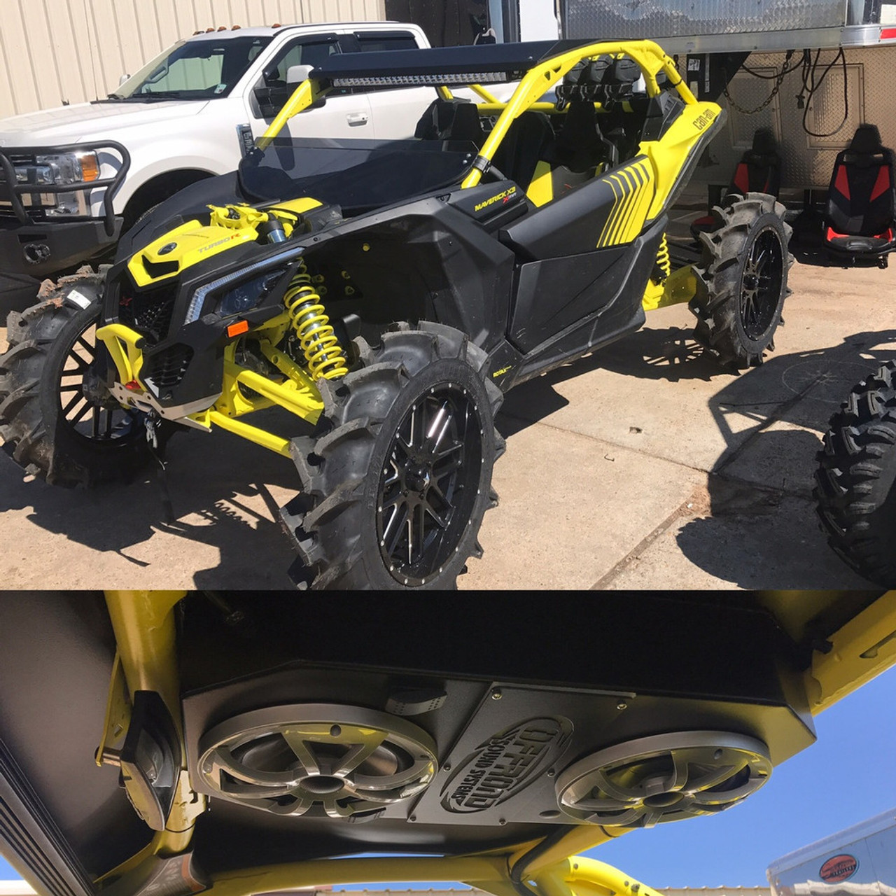 Can Am Maverick X3 Fully Loaded Roof Offroad Sound Systems S3 Power