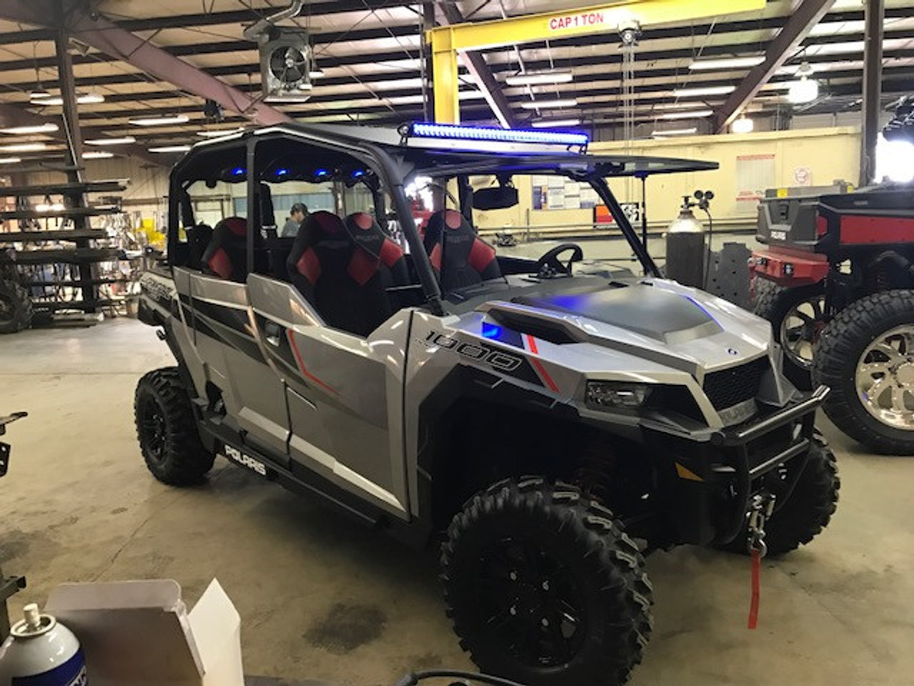 Polaris General 4 Seater Fully Loaded Roof Offroad Sound Systems S3