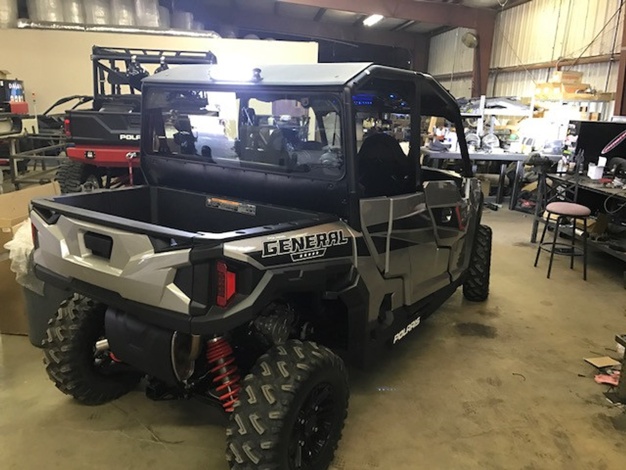 Polaris General 4 Seater Fully Loaded Roof Offroad Sound Systems S3