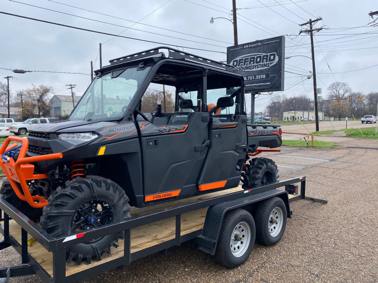 Offroad Sound Systems Polaris Ranger Crew 9001000 Fully Loaded Roof