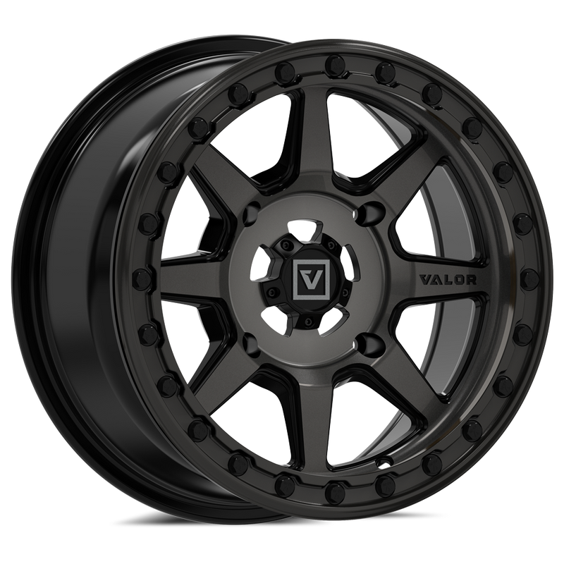 V13 Dark Tint UTV Beadlock Wheels | Valor Offroad | S3 Power Sports