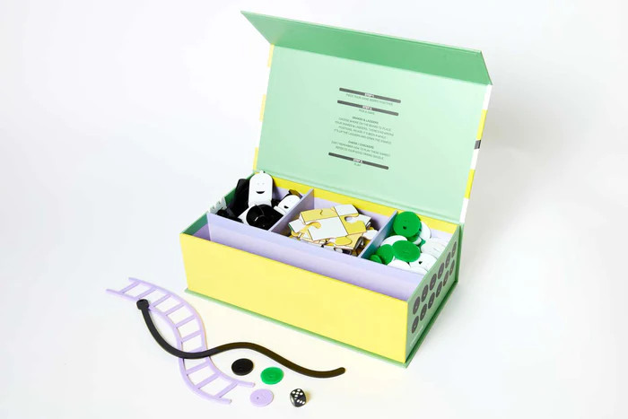 3 in 1 Game Set - Chess,Checkers,Snakes & Ladders - Trims Collective