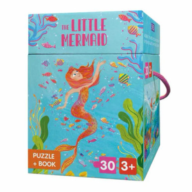 The Little Mermaid - Puzzle and Book - Trims Collective