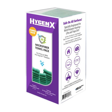 HygenX Microfiber Towel Pack