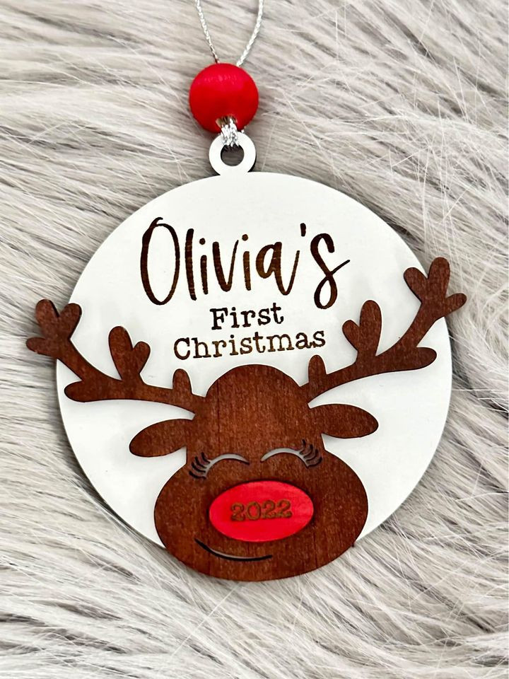 My First Christmas Ornament - Cleopatra Bling