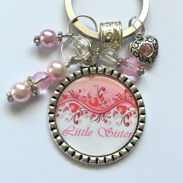 Big Sister, Middle Sister, Little Sister Keyrings - Cleopatra Bling