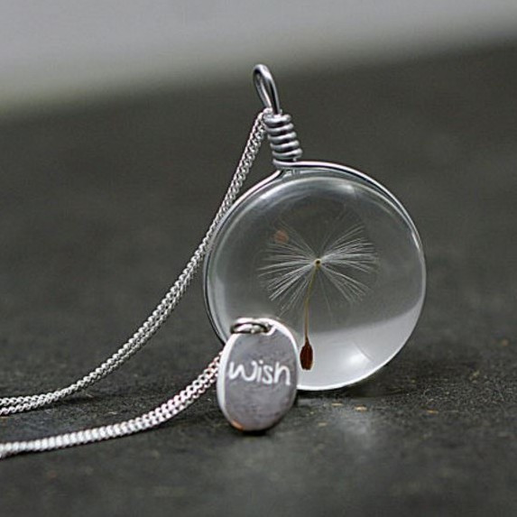 Dandelion Wish Necklace - Cleopatra Bling