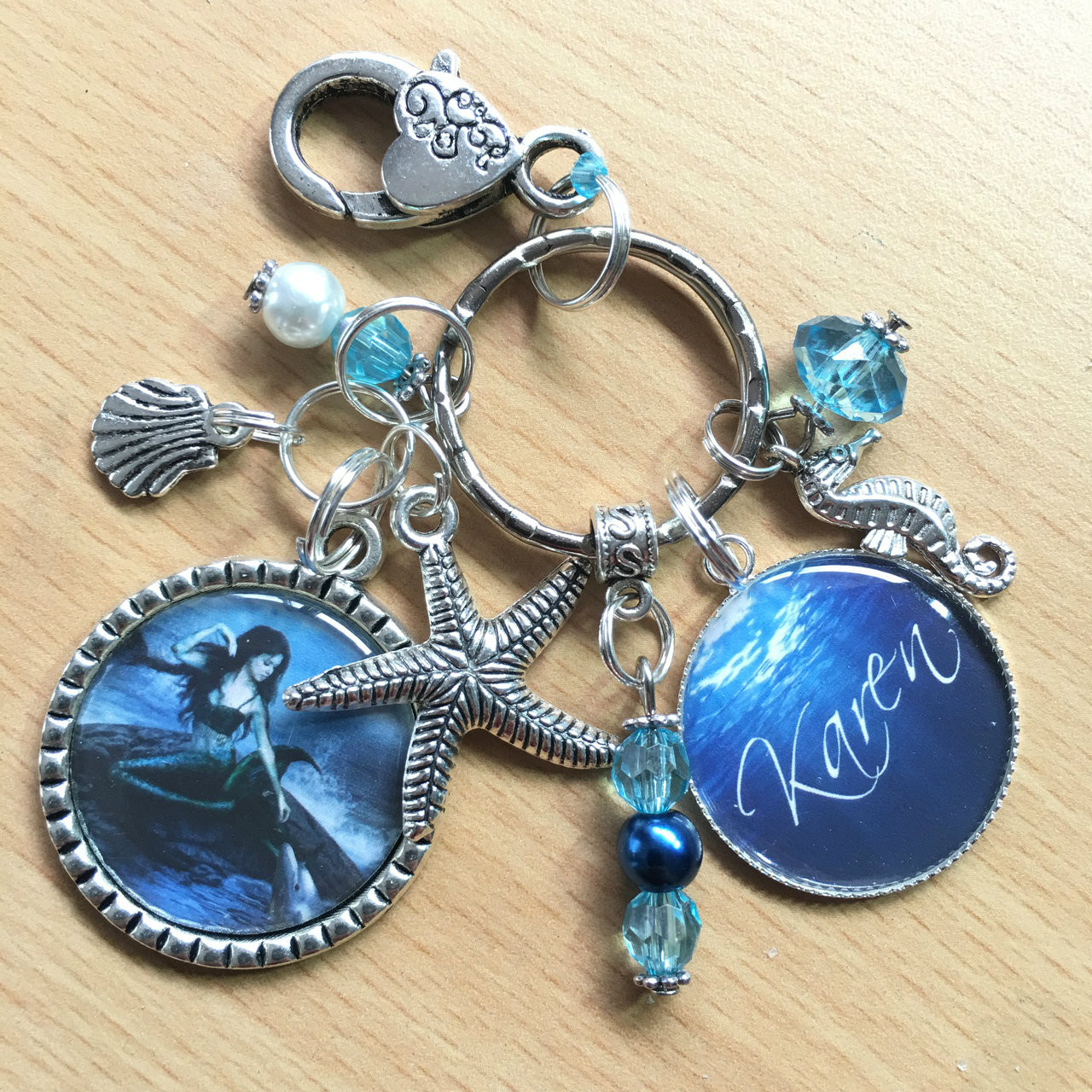 Mermaid Keyring - Cleopatra Bling