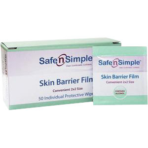 Safe N Simple SNS81850 - Skin Barrier Wipe Safe N Simple™ 43% / 20% Strength Isopropyl Alcohol ...