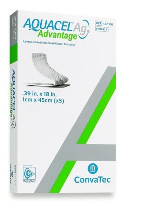 ConvaTec 422301 - Silver Hydrofiber Dressing Aquacel® Ag Advantage 0.39 ...