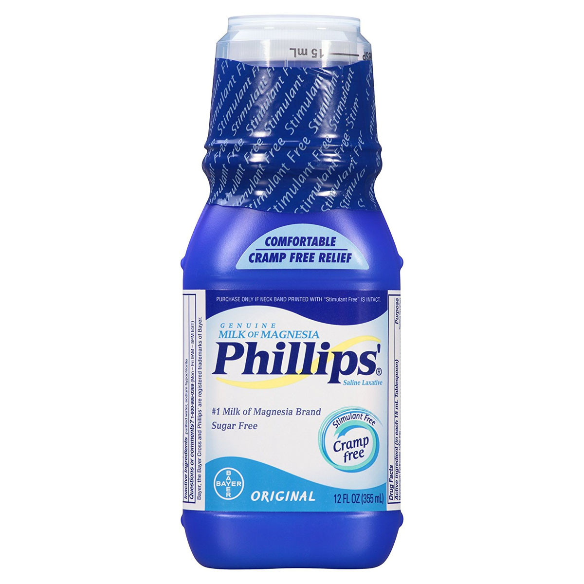 Bayer 312843353022 - Phillips Original Milk of Magnesia Liquid, 12 oz ...