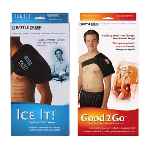 Battle Creek F00663 - Shoulder Pain Kit with Electric Moist Heat and ...
