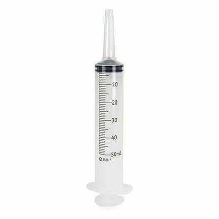 BD 301037 - Irrigation Syringe with Catheter Tip 50 mL - Medical Mega