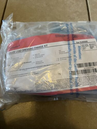 Cardinal Health 03J8306B - Cardinal Health Gauze LVAD Dressing Change ...
