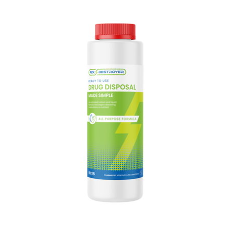 C2R Global Manufacturing RX16 - Rx Destroyer All Purpose Bottles, 16 oz ...