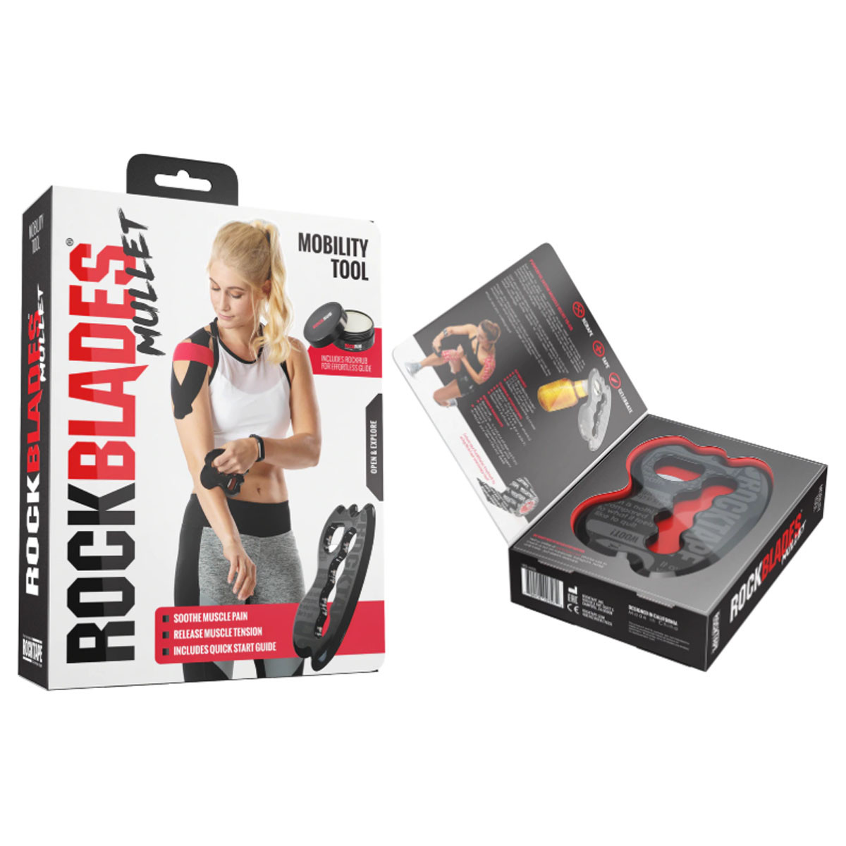 Implus Footcare 800747 - RockBlades Mullet Mobility Tool - Medical Mega