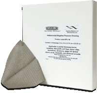 Silverlon Antimicrobial Negative Pressure Dressing 4" x 5" - Medical Mega