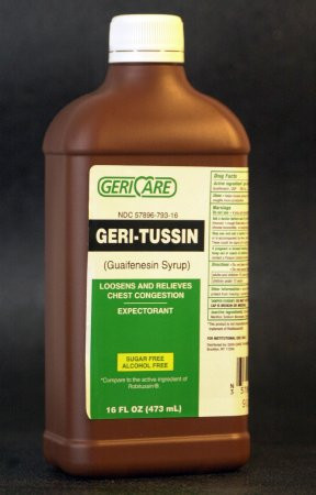 McKesson 57896079316 - Cold and Cough Relief Geri-Care® 100 mg / 5 mL ...