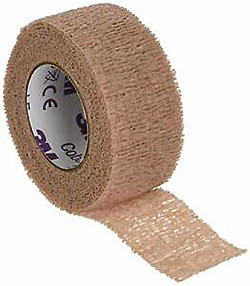 3M 2081T - Coban Non-Latex Self-Adherent Wrap, Tan, 1"" x 5 yd ...