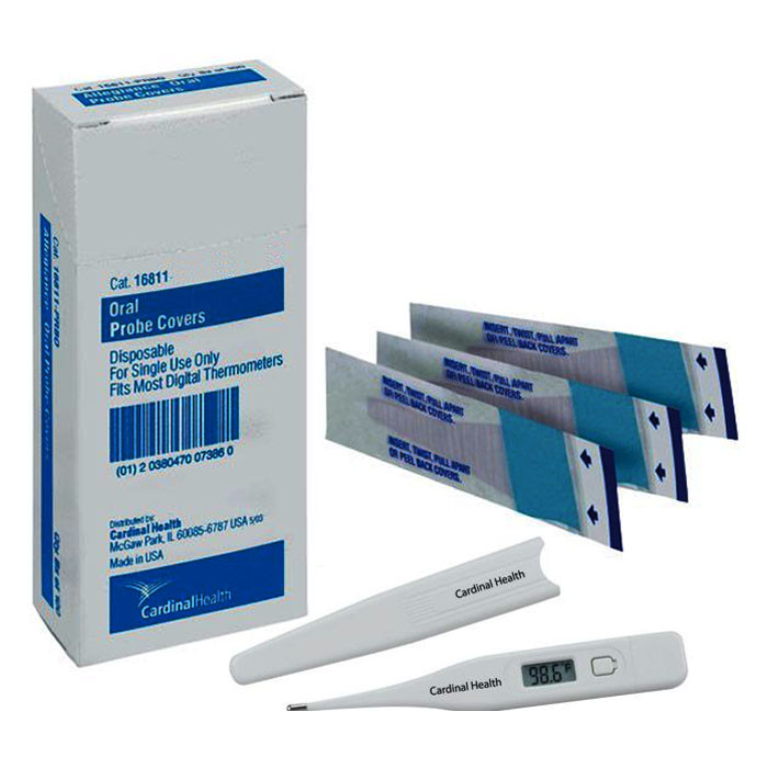 Cardinal Health 16811-EQRO - Dualscale Oral Thermometer, Quick Read, 10 ...