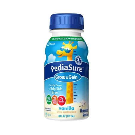 Abbott 67533 - Pediasure Grow & Gain, Vanilla, 8 fl. oz. Institutional ...