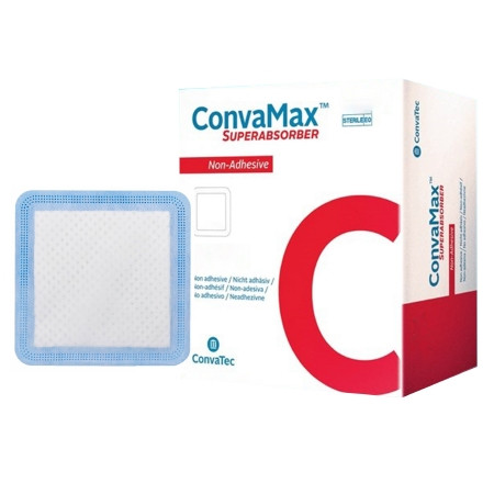 ConvaTec 422570 - ConvaMax Superabsorber Non-Adhesive Wound Dressing, 6 ...