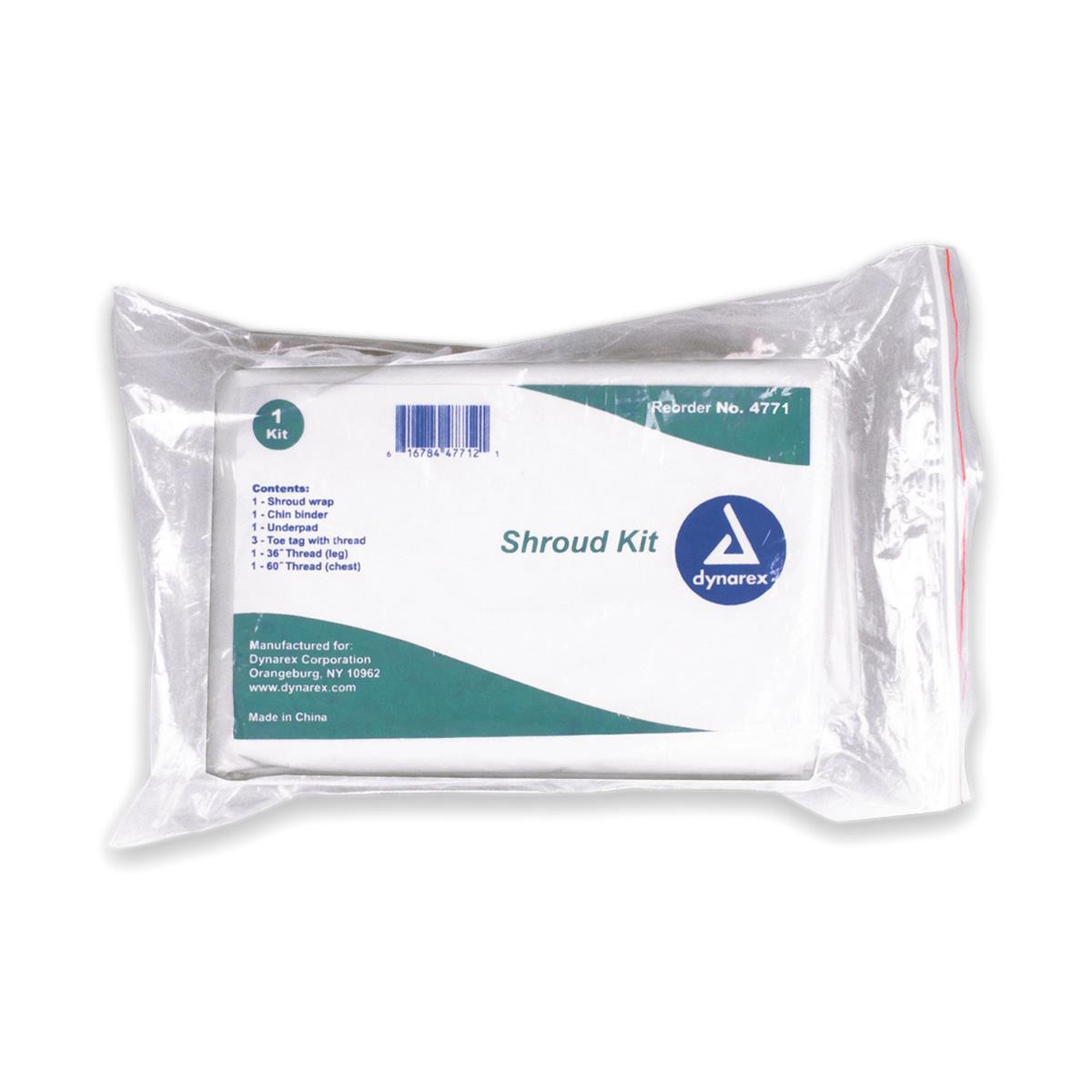 Dynarex 4771 - Dynarex Shroud Kit - Medical Mega