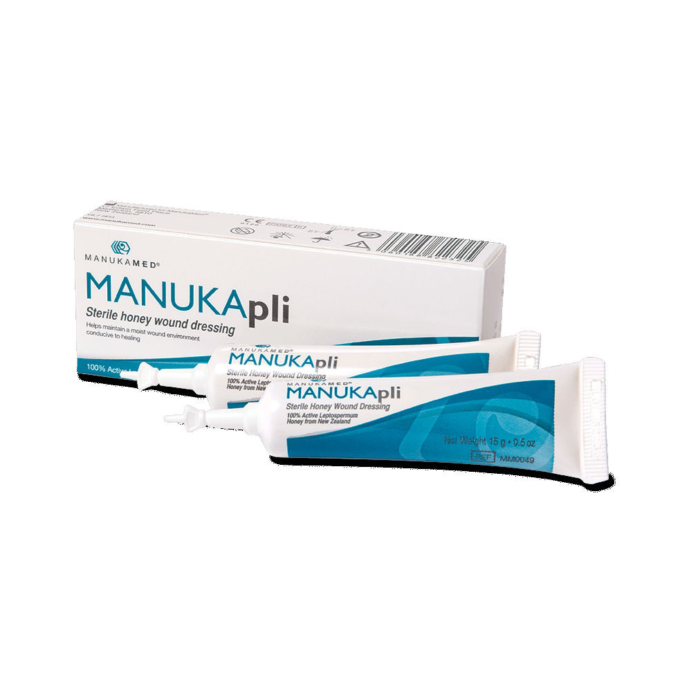 Manukamed Usa MM0049 - MANUKApli Sterile Honey 1/2 oz Tube - Medical Mega