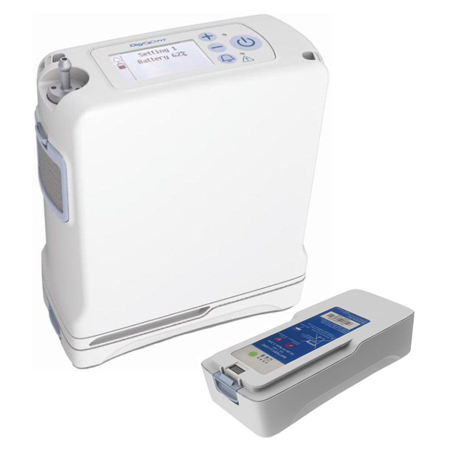 Oxygo 1400-2000-8 - OxyGo FIT 3 Setting Portable Oxygen Concentrator ...
