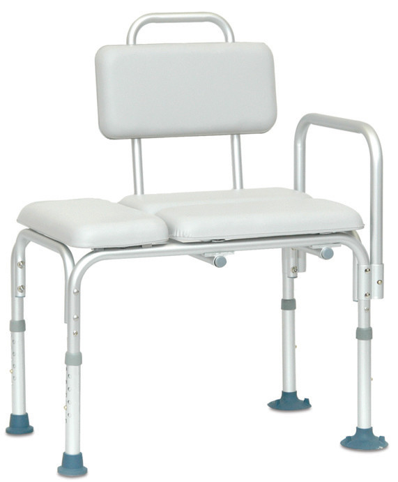 PMI BSTBP - Padded Transfer Bench with Non-Skid Feet - Medical Mega