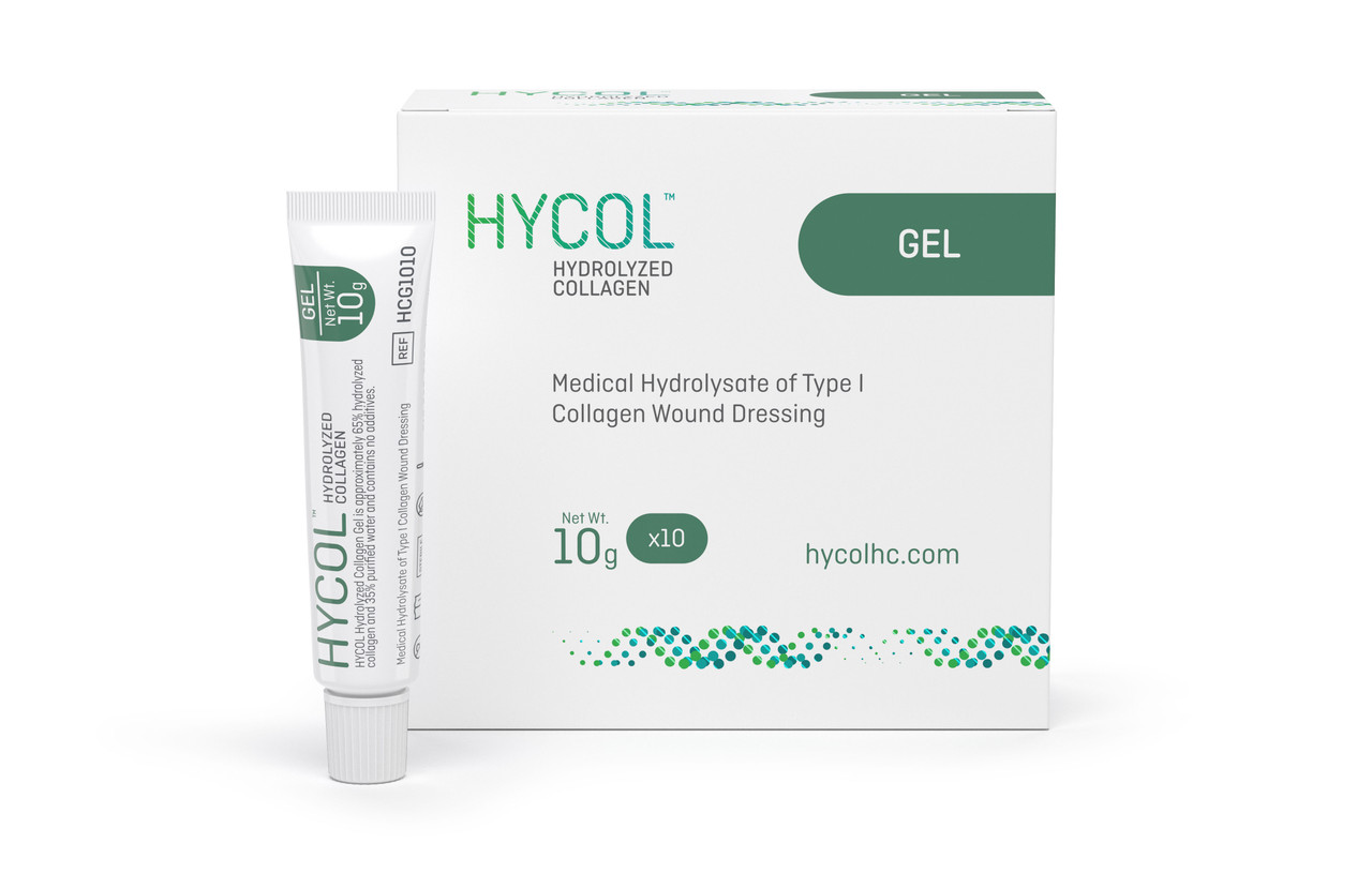 Wound Care Innovations HCG1010 - HYCOL Hydrolyzed Collagen Gel, 10g ...