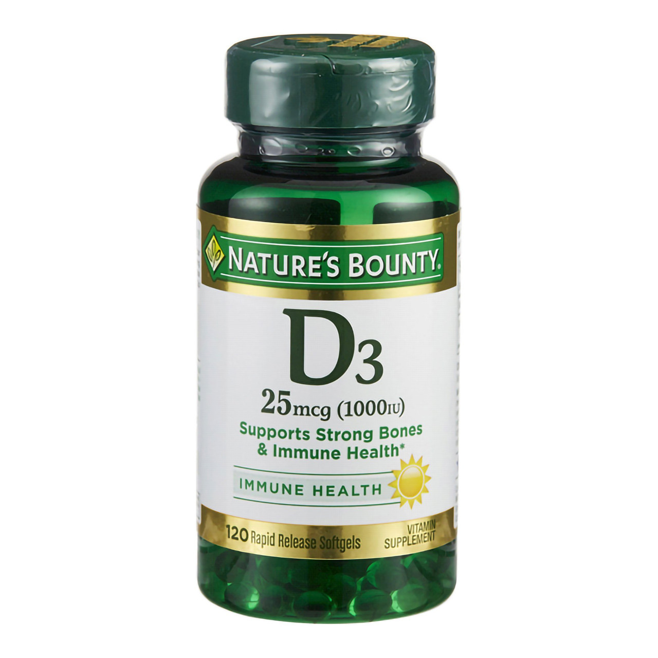 US Nutrition 07431215605 - Vitamin Supplement Nature's Bounty® Vitamin ...