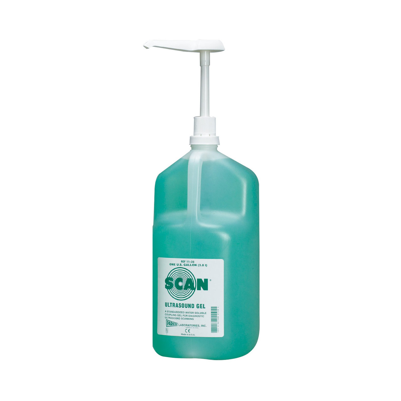 Parker Labs 11-28S - Ultrasound Gel Scan® Medium Viscosity 1 gal. Pump ...