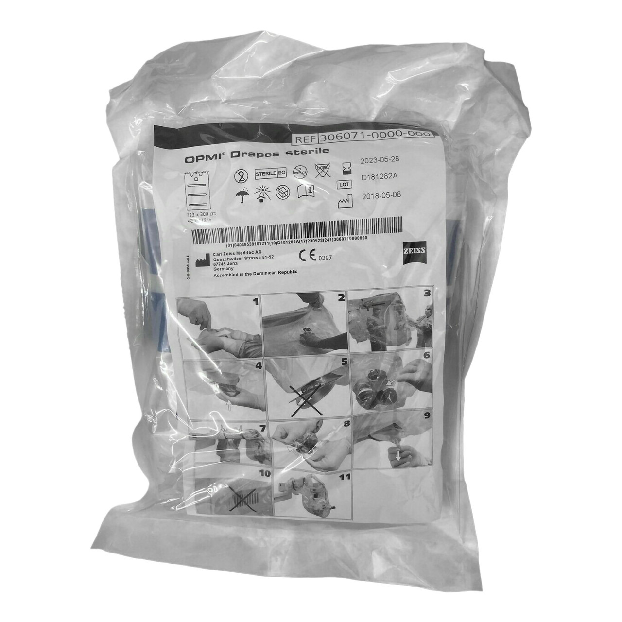 Zeiss 306071-0000-000 - Microscope Drape VisionGuard™ 118 L X 48 W Inch ...