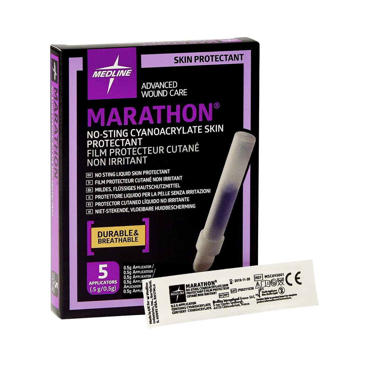 Medline MSC093001 - Skin Barrier Applicator Marathon® Cyanoacrylate ...