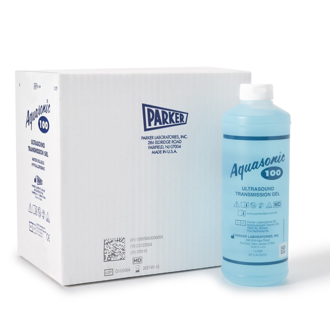 Parker Labs 01-34 - Ultrasound Gel Aquasonic® High Viscosity 1 Liter ...