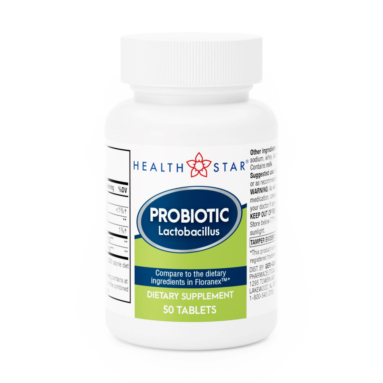 Geri-Care 870-05-HST - Probiotic Dietary Supplement HEALTHSTAR® 50 per ...