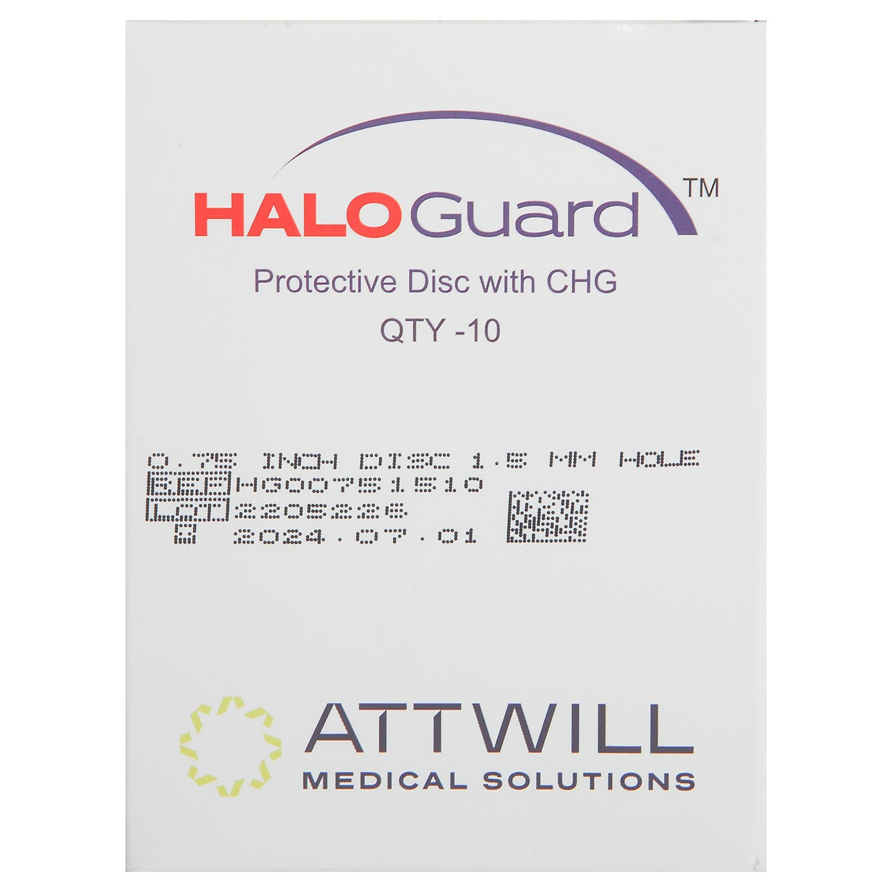 Abbott Nutrition HG0075150 - Antimicrobial Protective Disc HaloGUARD ...