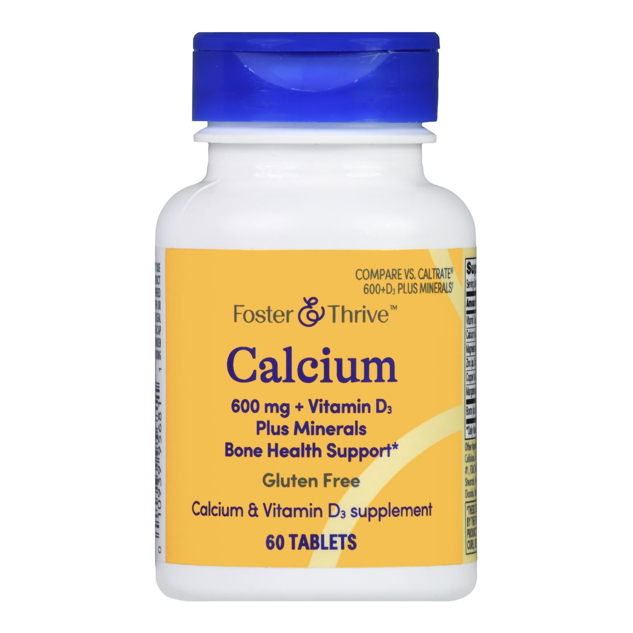 McKesson 01093995681 - Joint Health Supplement Foster & Thrive™ Calcium ...
