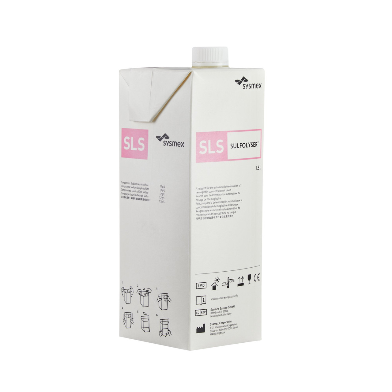 Sysmex America BJ350971 - Hematology Reagent Sulfolyser™ Hemoglobin (Hb ...