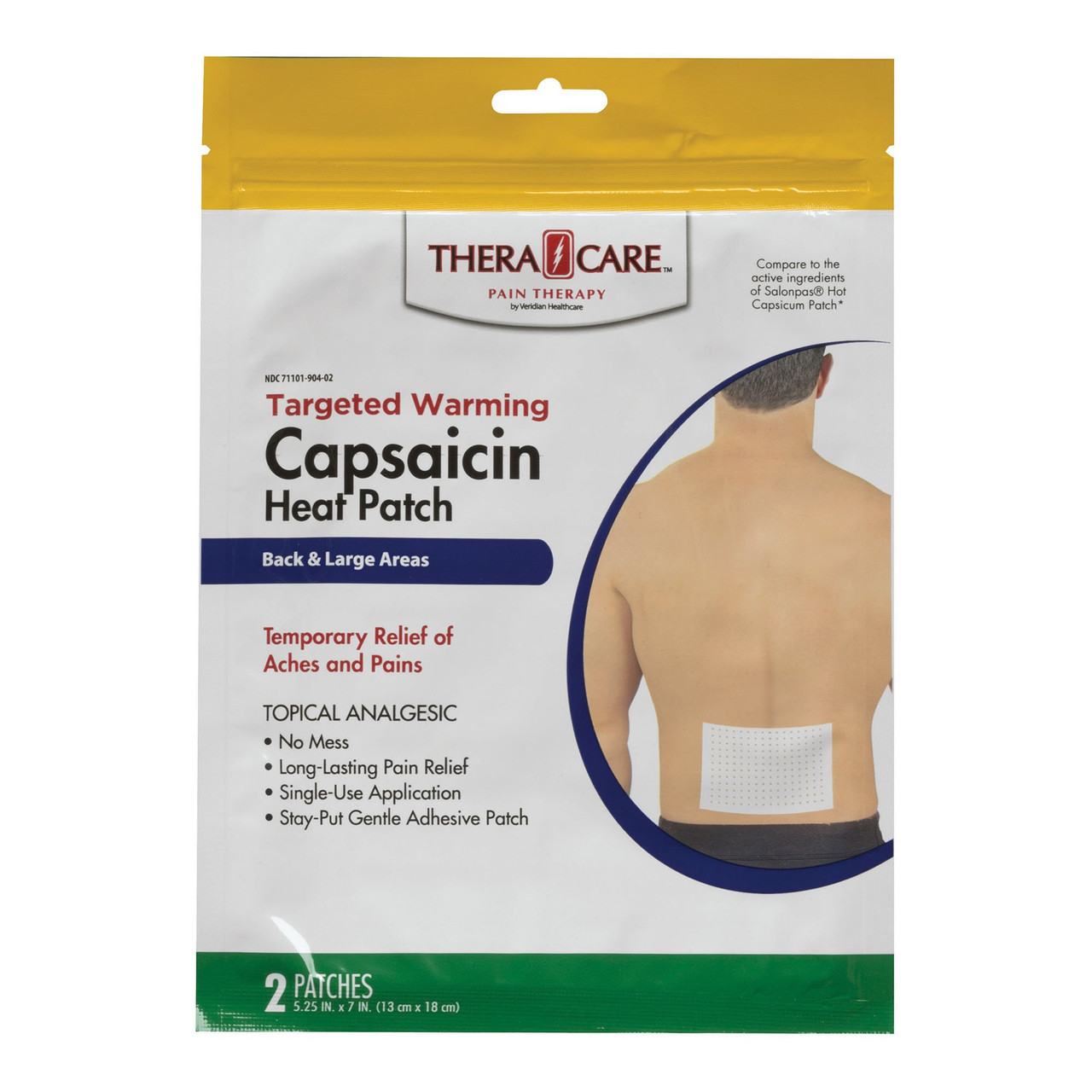 Veridian Healthcare 24-904-2P40 - Topical Pain Relief TheraCare ...