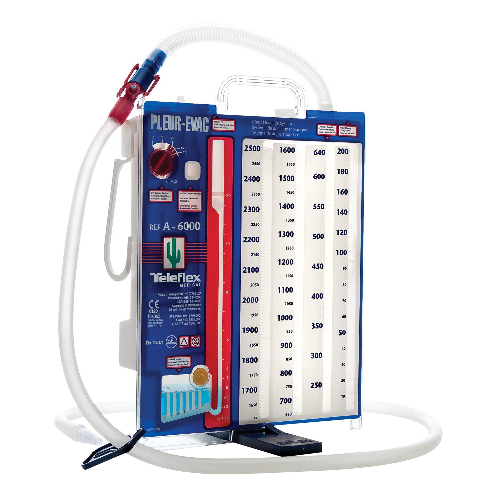 Teleflex Medical Inc A-6000-08LF - Chest Drain System Pleur-evac® A ...