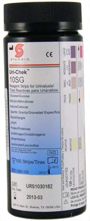 Stanbio Laboratory 1280-100 - Urinalysis Reagent Uri-Chek™ Bilirubin ...