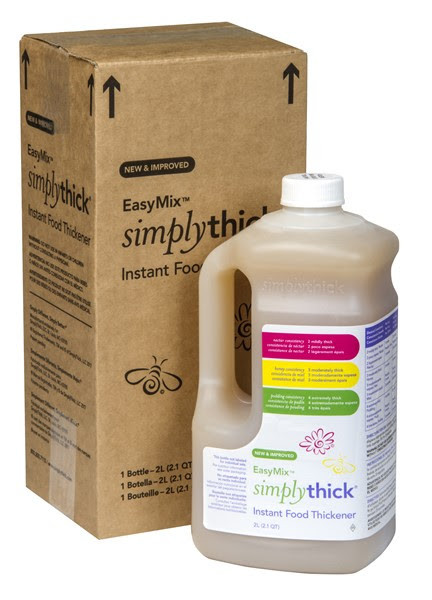 Simply Thick ST2LBOTTLE - 302 Servings Food and Beverage Thickener ...